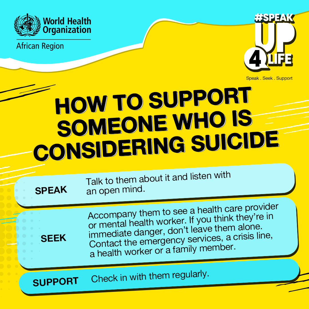 Speak up for life | WHO | Regional Office for Africa